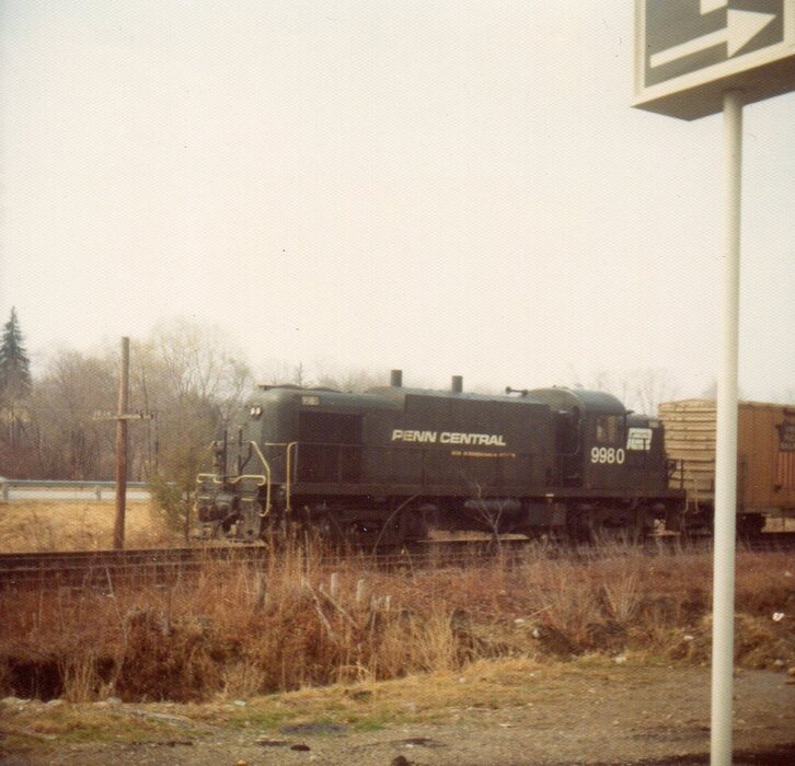 On the Maybrook; RS3 9980 at Mill Plain, early spring 1977.: The NERAIL ...