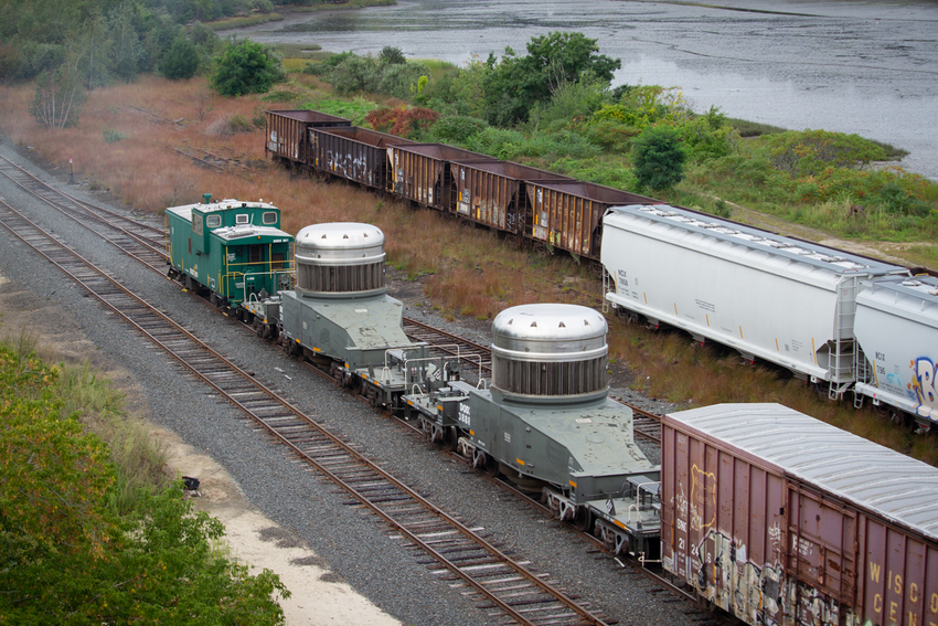 Nuclear Train at Portsmouth Yard: The NERAIL New England Railroad Photo ...