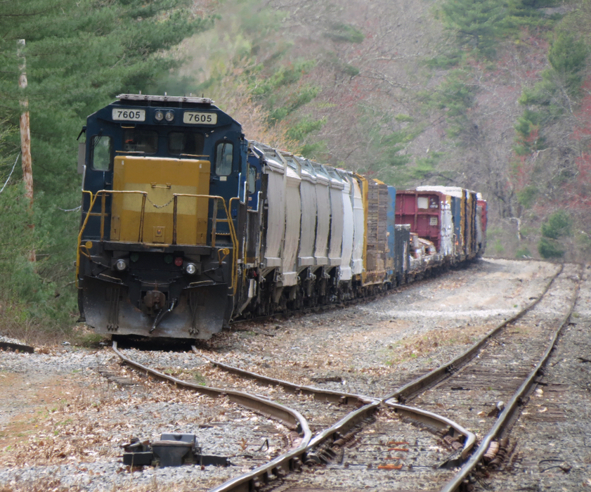 Pan Am Train EDPO at Westford Station: The NERAIL New England Railroad ...