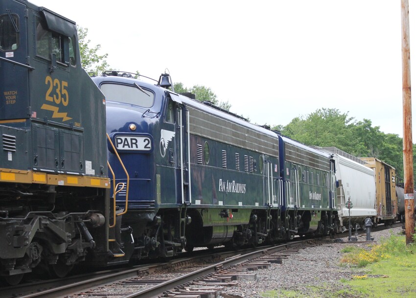 Pan Am F units: The NERAIL New England Railroad Photo Archive
