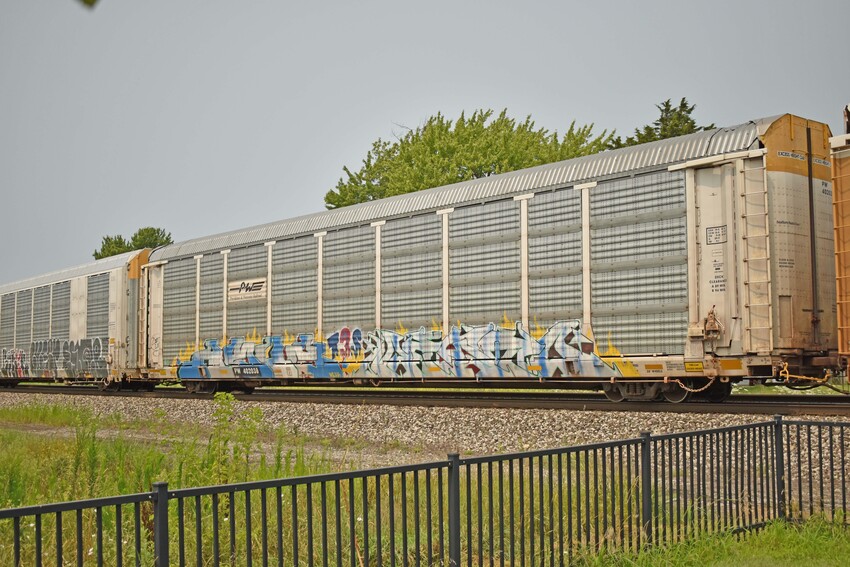 P&W Auto Rack: The NERAIL New England Railroad Photo Archive