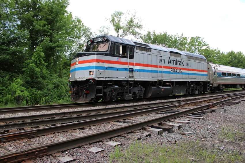 Amtrak 90406: The NERAIL New England Railroad Photo Archive