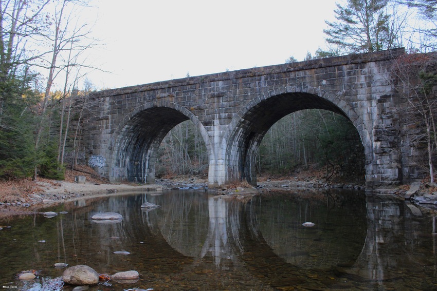 Double Arch Bridge: The NERAIL New England Railroad Photo Archive