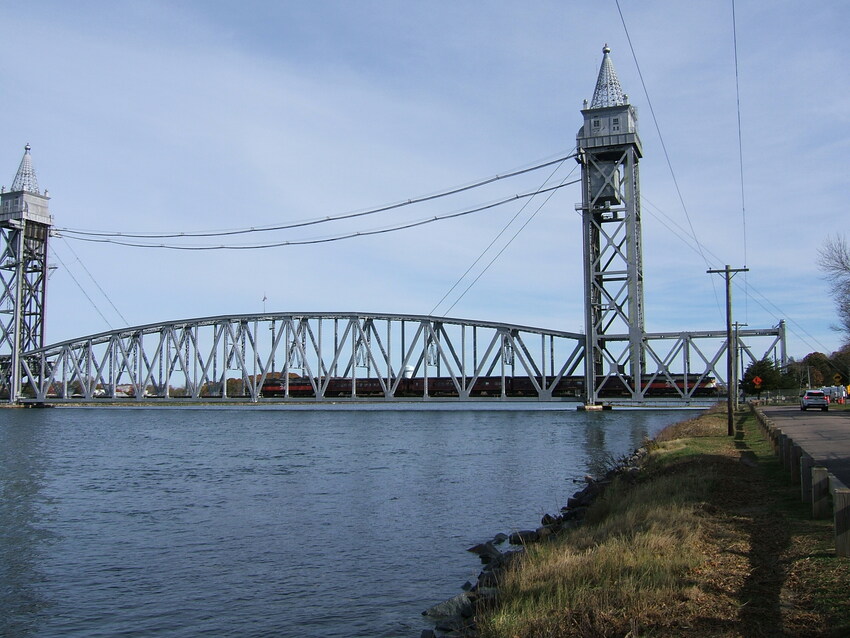 Cape Cod Central on the Cape Cod Canal RR Bridge: The NERAIL New ...